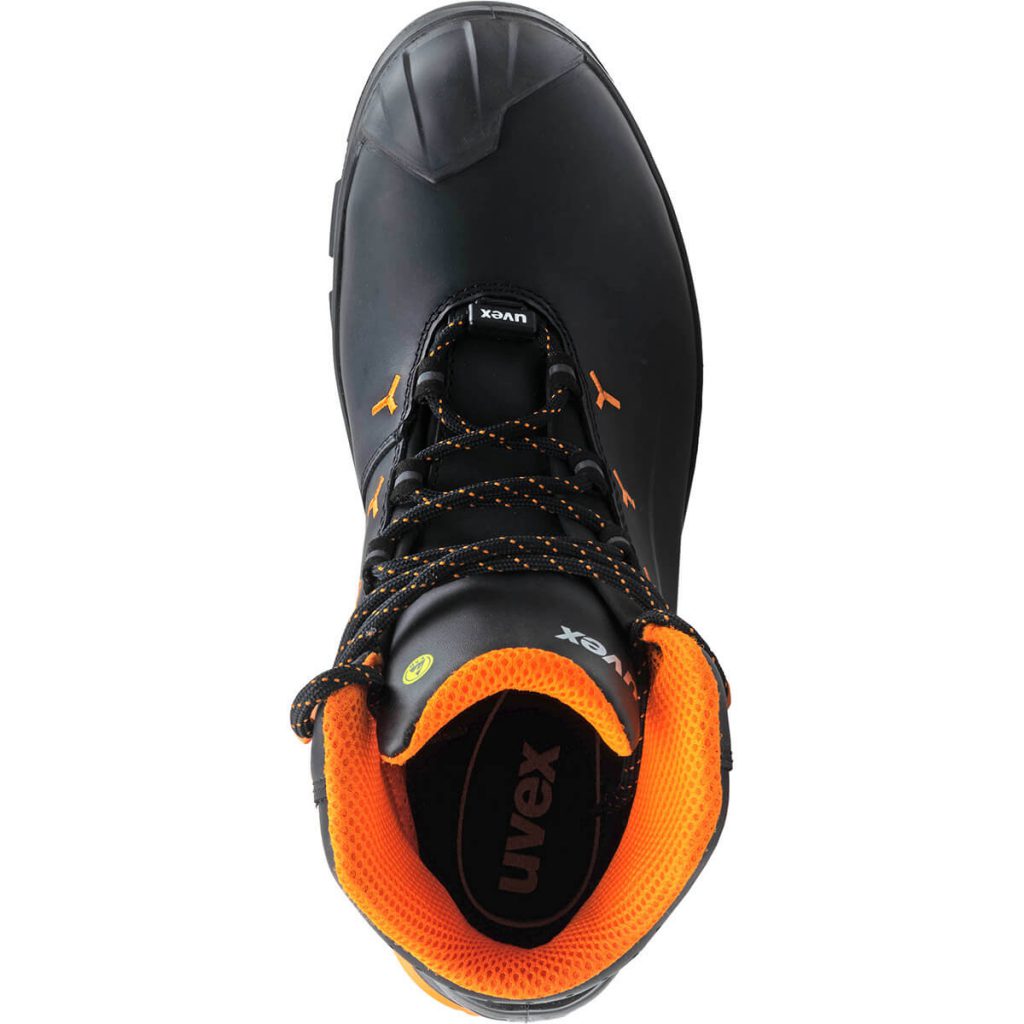Darba Zābaki Ādas UVEX 2 65032 S3 SRC ESD Metal Free Safety Footw
